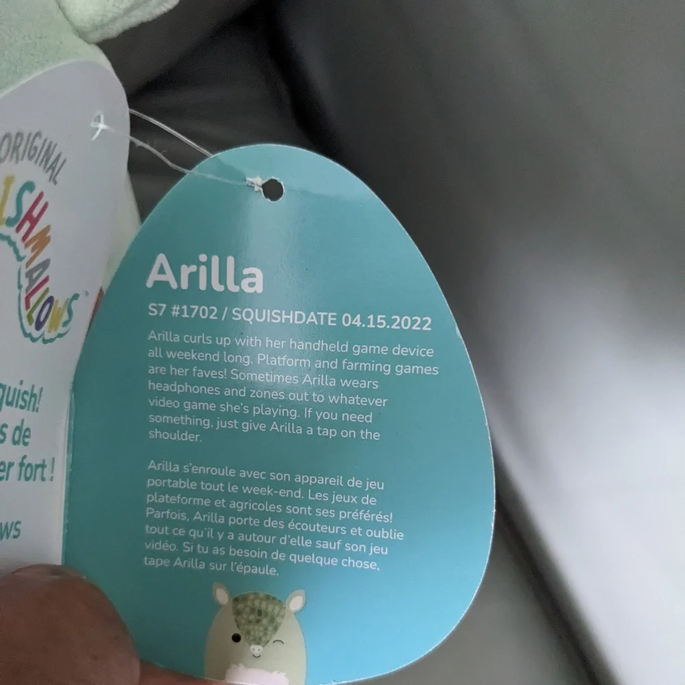 Kellytoy | Toys | Squishmallow 7 Arilla The Armadillo | Poshmark